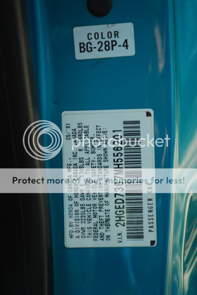 FS: (For Sale) IA: Possibly the best condition 1991 Civic Si hatchback ...