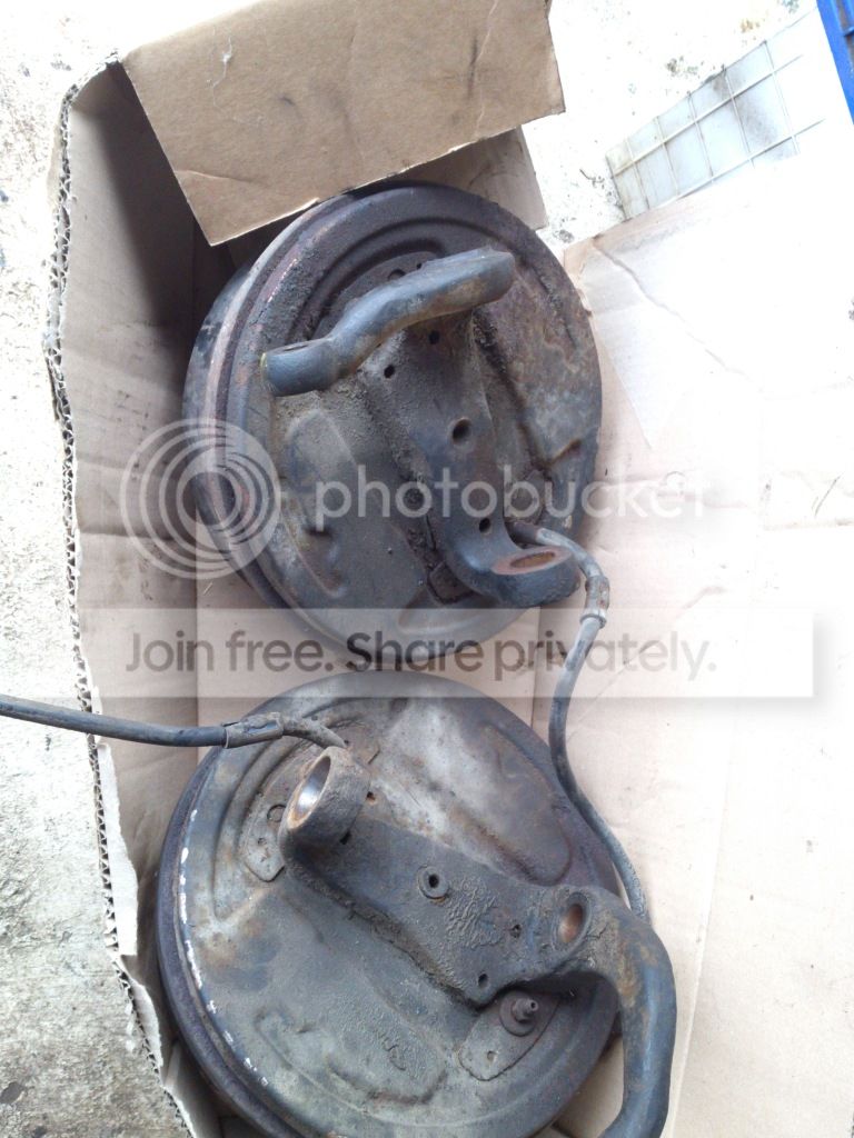 front spindles and drum setup | Volkswagen Type 2 Early Bay Forum